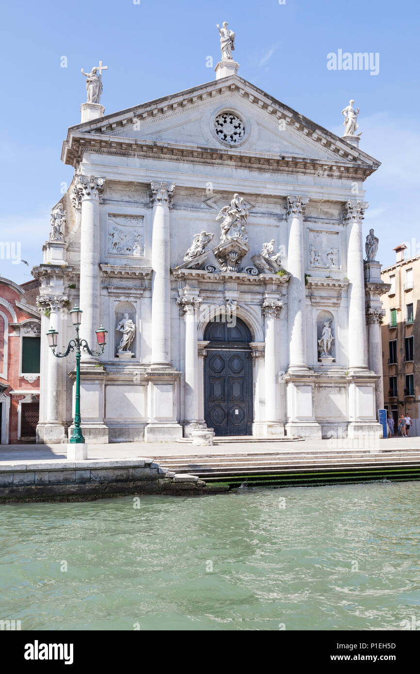 Church of San Stae (Chiese di San Stae), Grand Canal, Venice, Veneto ...