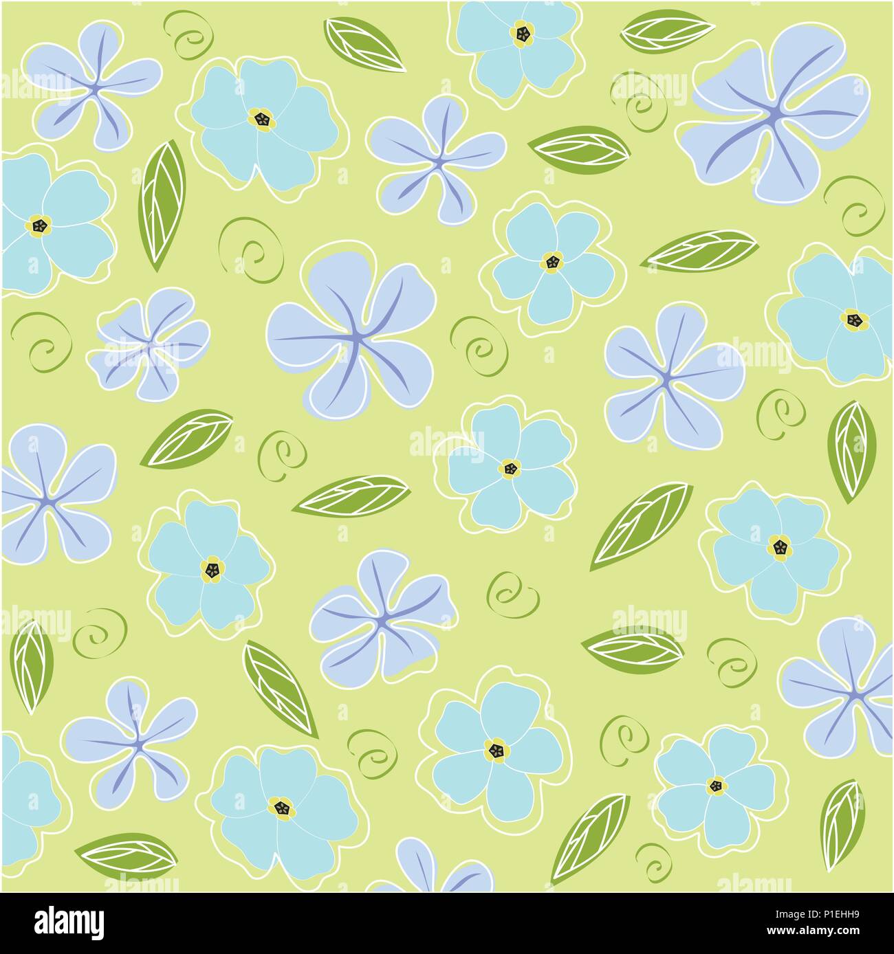 Floral card, background Stock Vector Image & Art - Alamy