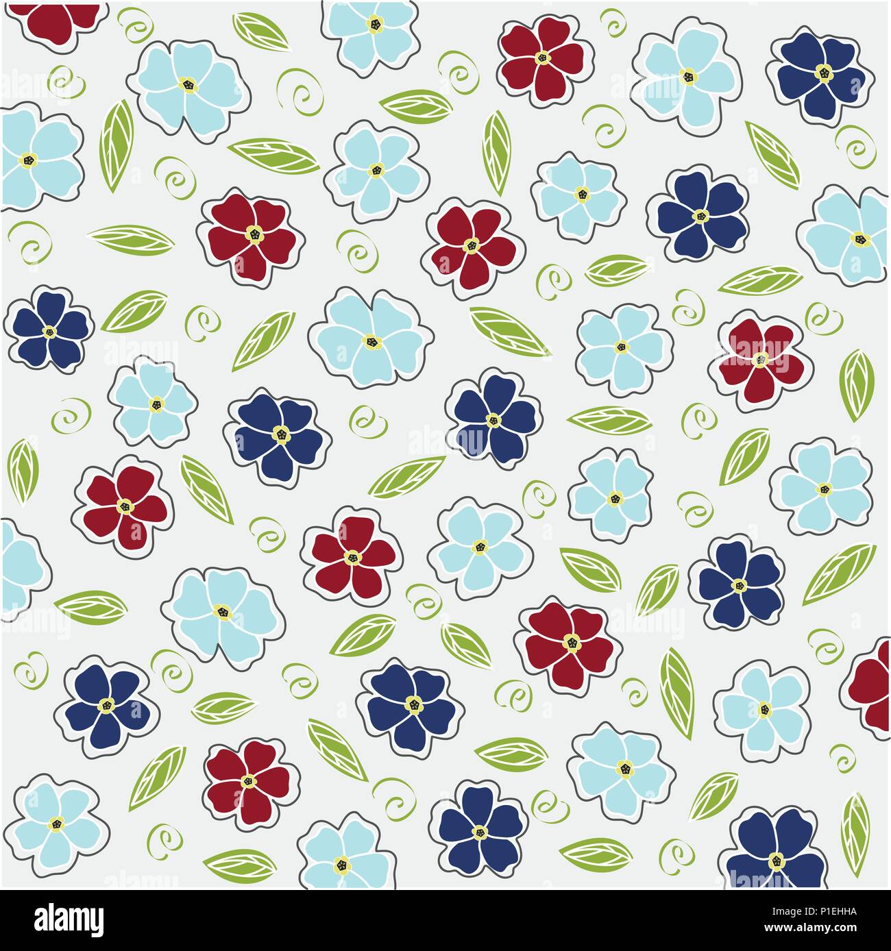 Floral card, background Stock Vector Image & Art - Alamy