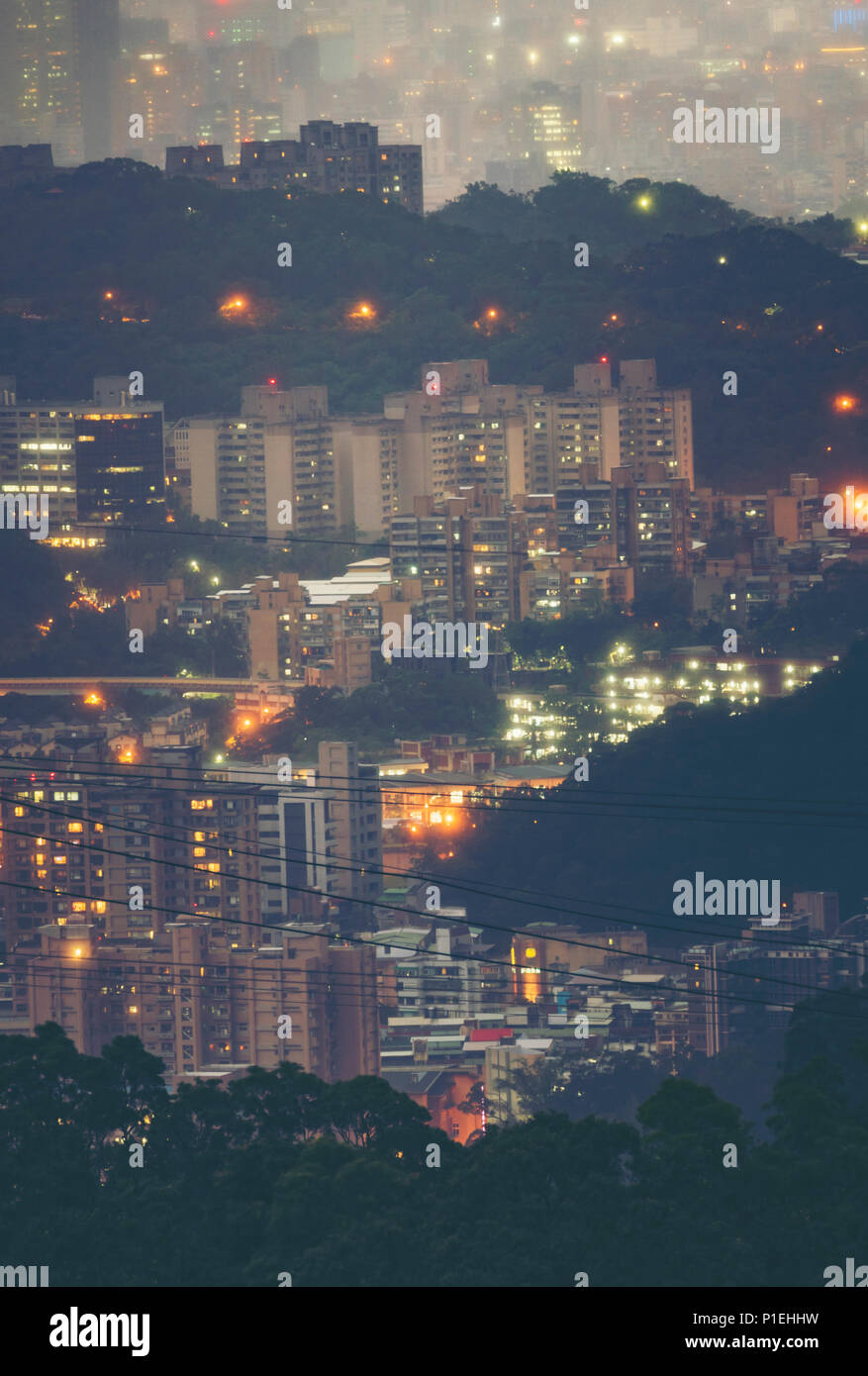 Taipei cityscape, Taiwan Stock Photo - Alamy