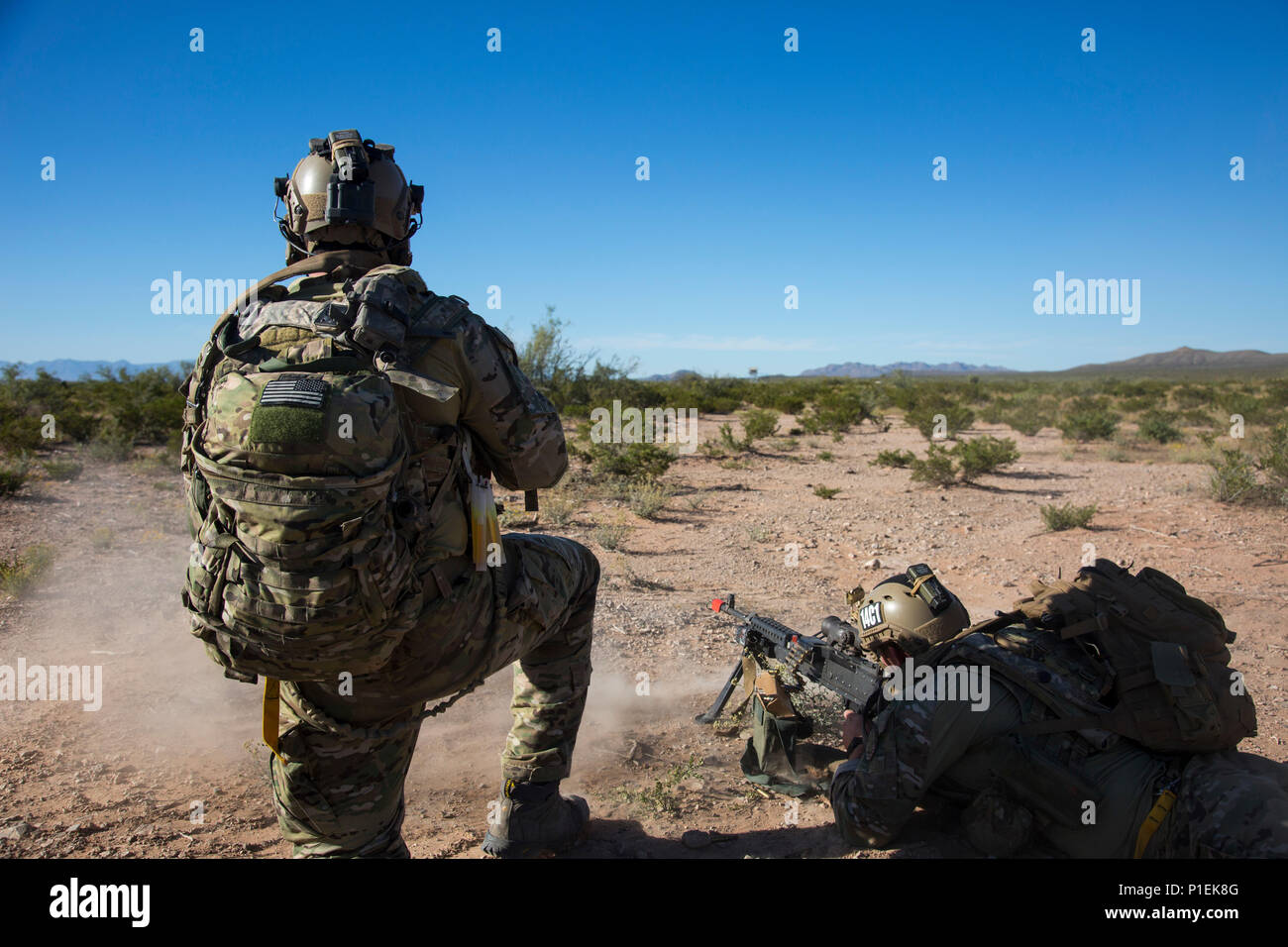 U.S. Special Forces conduct a downed pilot simulation for the Army ...