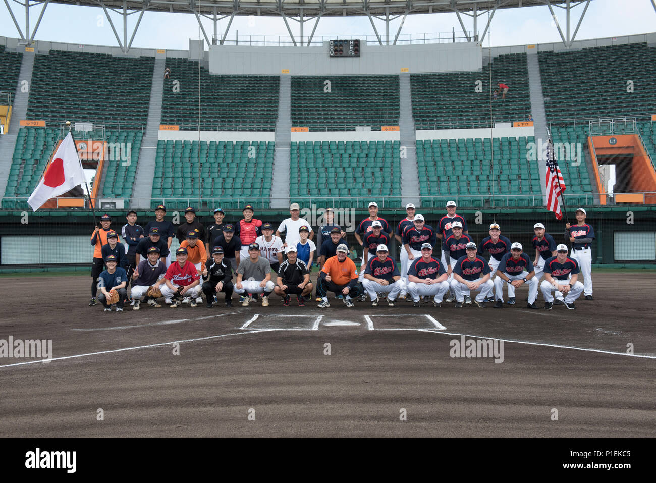 Okinawa cellular stadium naha hi-res stock photography and images - Alamy
