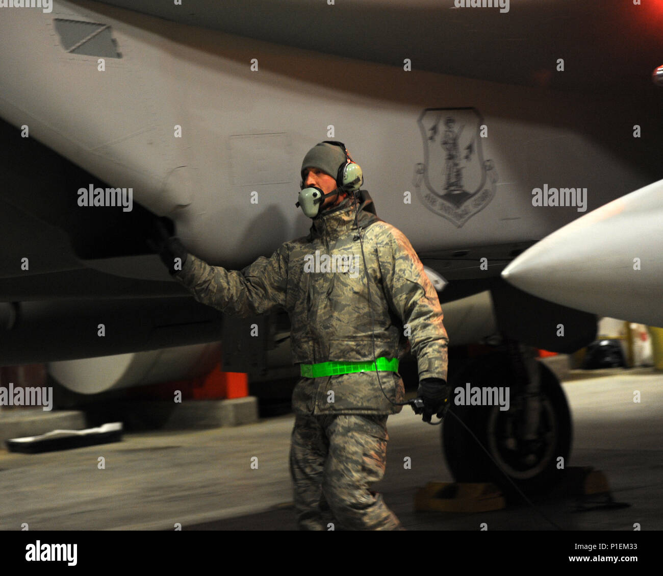 142nd aircraft maintenance squadron hi-res stock photography and images ...