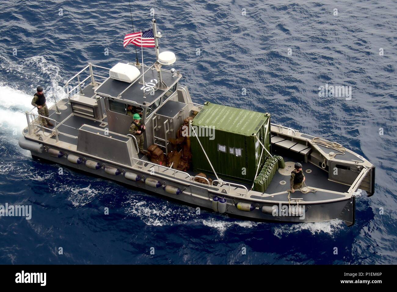 161021-N-QV906-097 PORT VILA, Vanuatu--Sailors attached to Assault ...