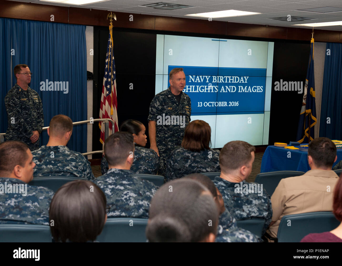 FORT GEORGE G. MEADE, Md. (October 13, 2016) Capt. James Mills, chief ...