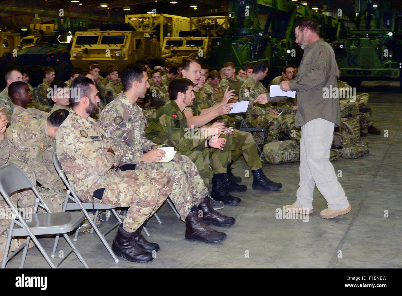 David Gaa, a field service representative with Tolliver Group Inc ...