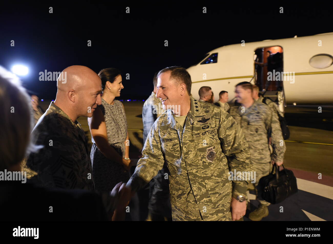 Air Force Chief of Staff Gen. David L. Goldfein and his wife, Dawn ...
