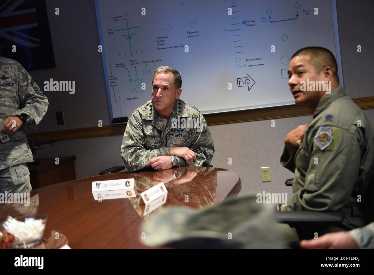 Air Force Chief of Staff Gen. David L. Goldfein and his wife, Dawn ...