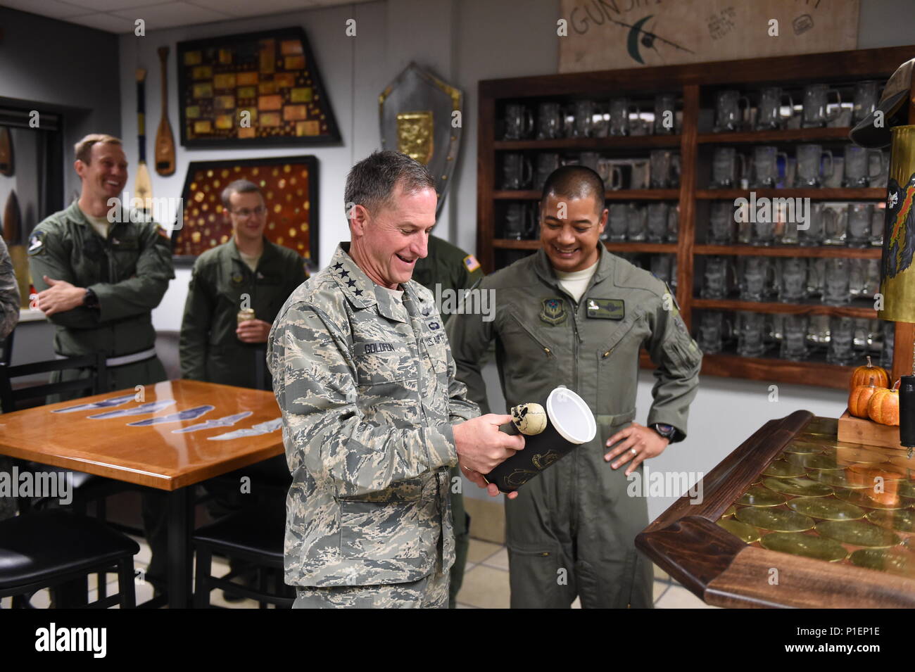 Air Force Chief of Staff Gen. David L. Goldfein and his wife, Dawn ...