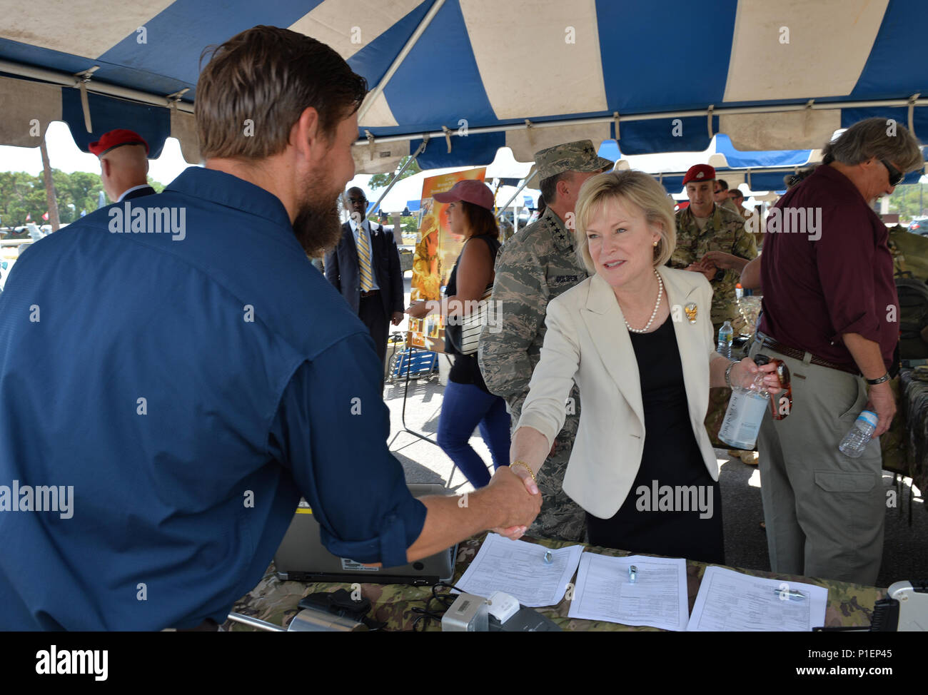 Air Force Chief of Staff Gen. David L. Goldfein and his wife, Dawn ...