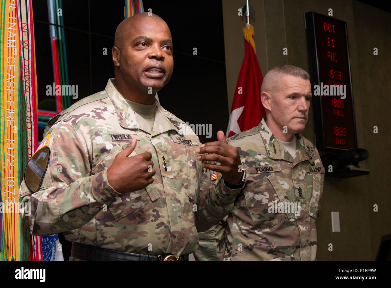 Command sgt maj sam k young hi-res stock photography and images - Alamy