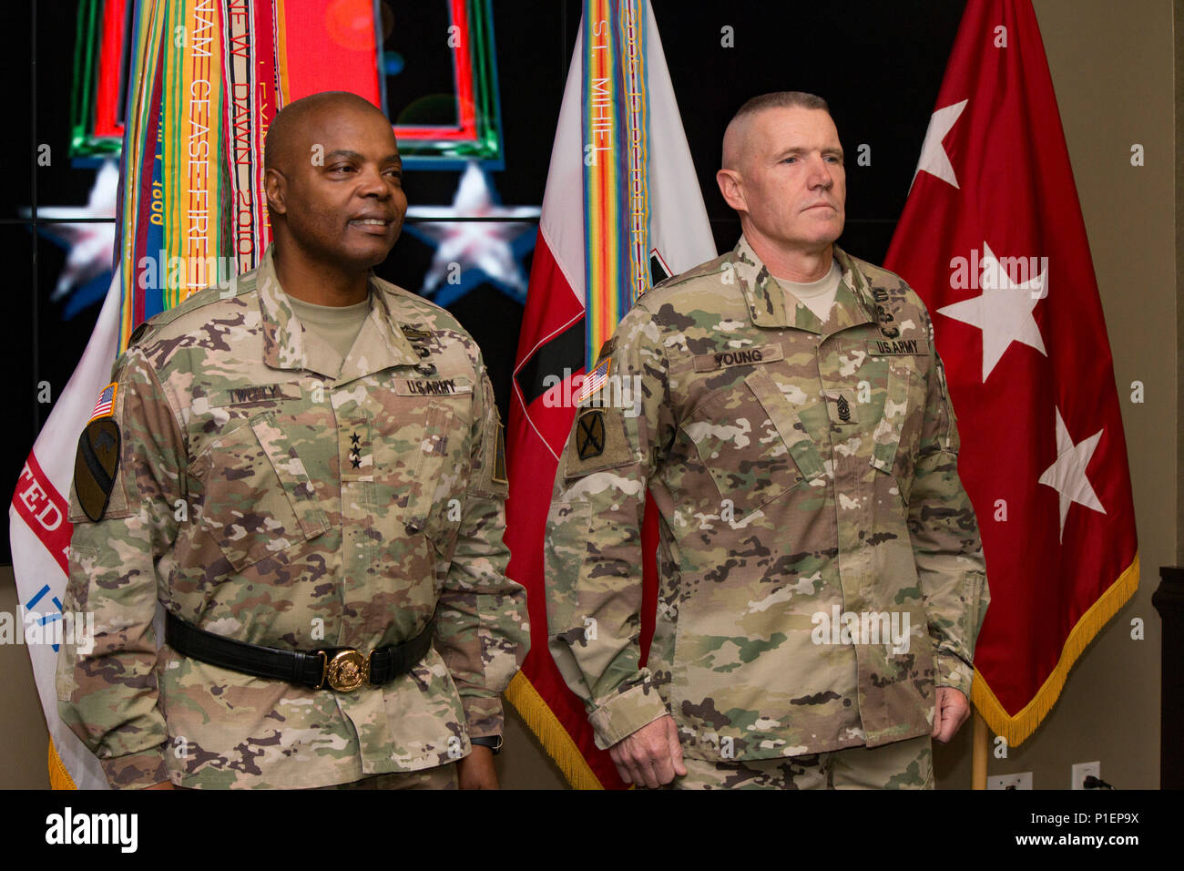 Command sgt maj sam k young hi-res stock photography and images - Alamy