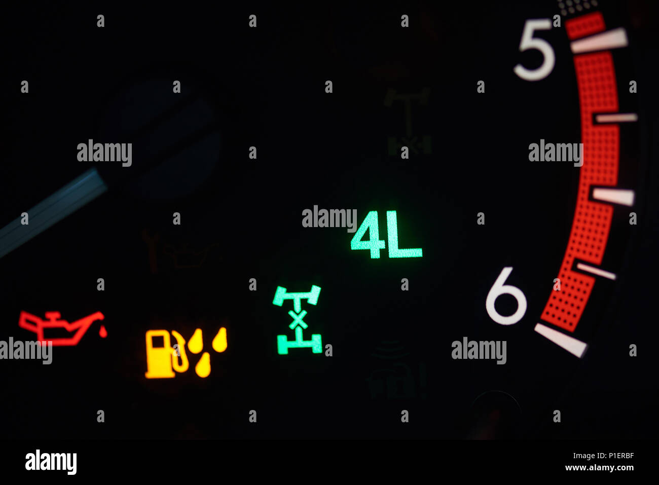 Abs brake warning light hi-res stock photography and images - Alamy