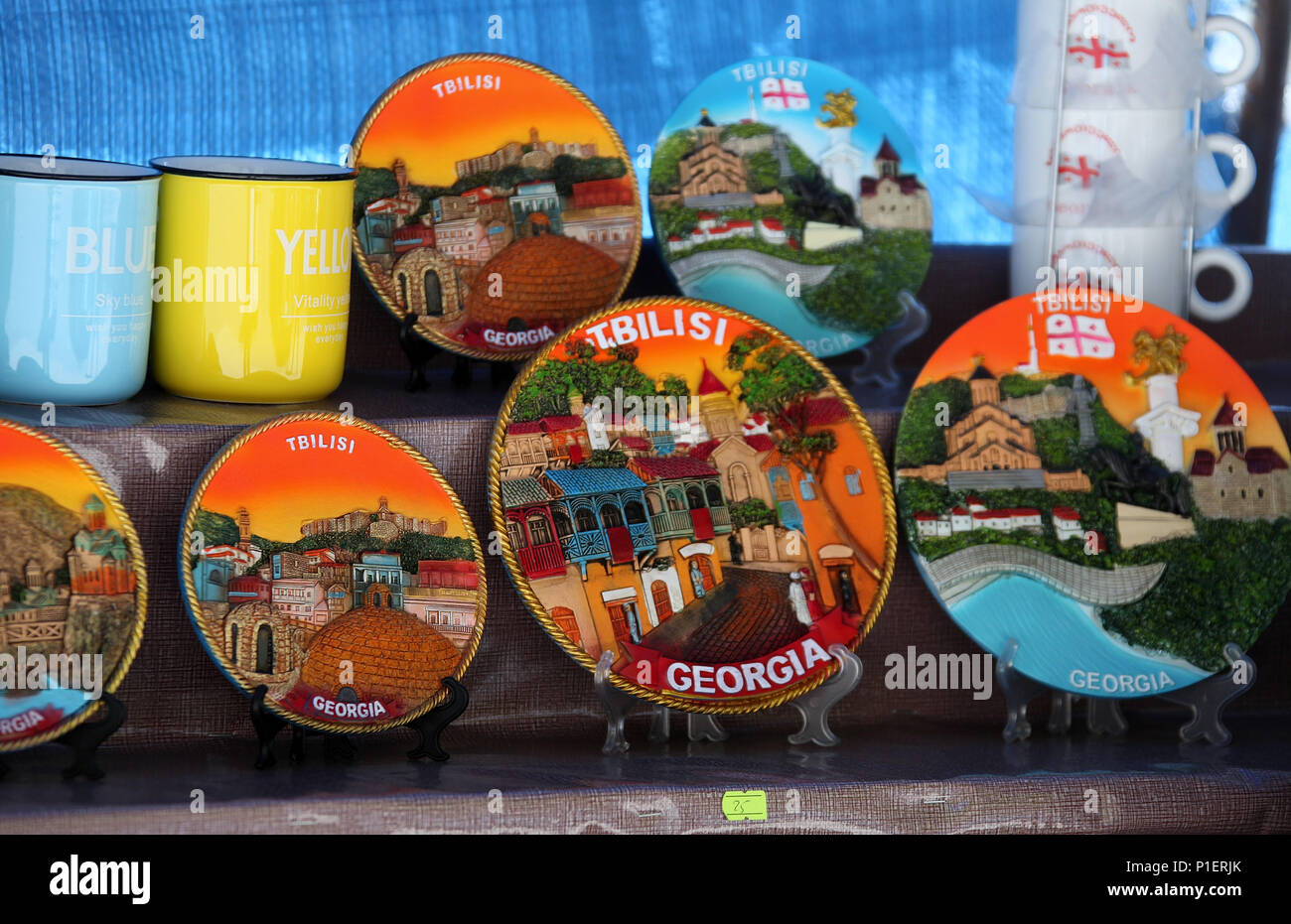 Souvenirs of Georgia Stock Photo - Alamy