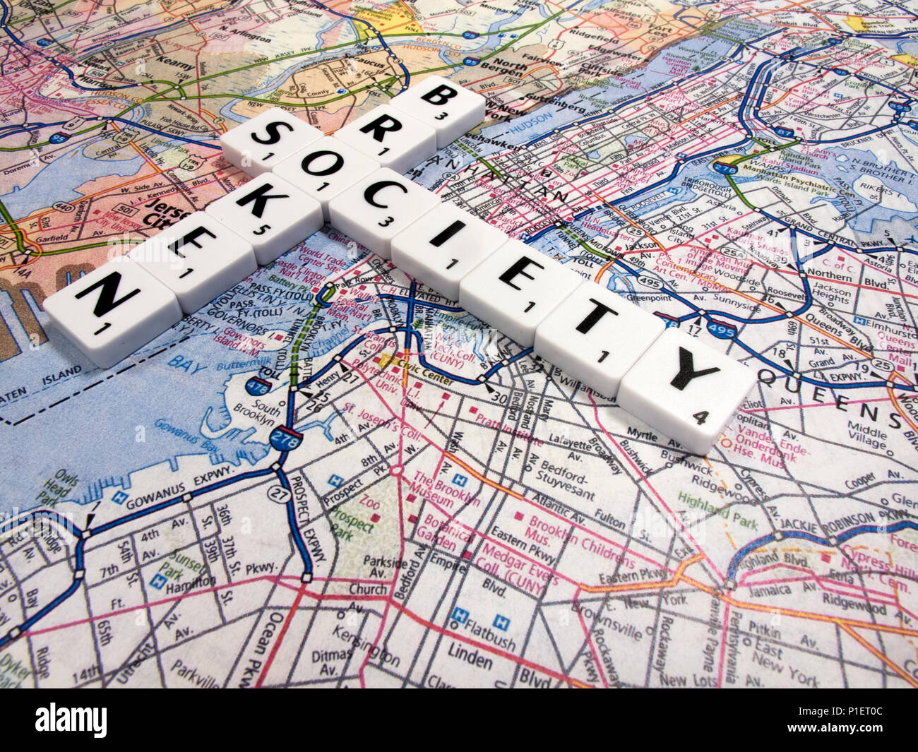 representation of broken society, a perceived or apparent general ...