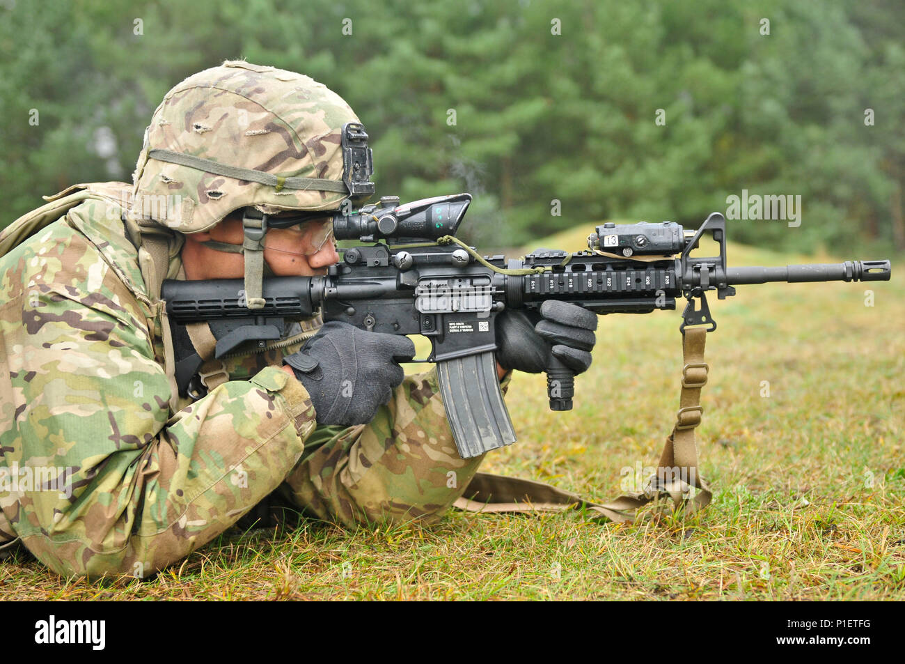 M4 Carbine Assault Rifle High Resolution Stock Photography and Images ...