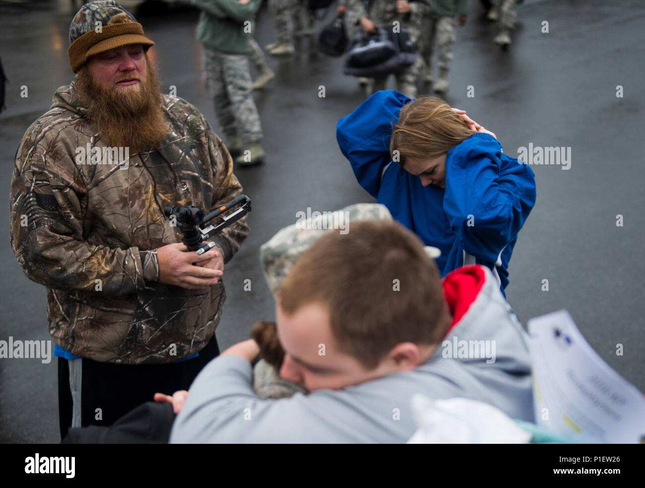 Germany airmen assigned to the 606th air control squadron hi-res stock ...