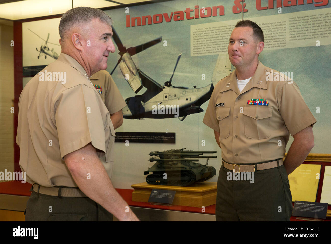 U.S. Marine Corps Gen. Glenn M. Walters, 34th assistant commandant of ...