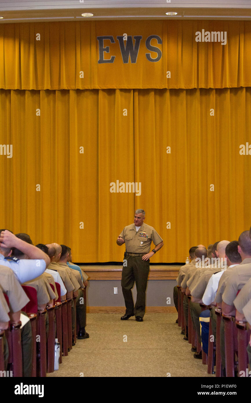 U.S. Marine Corps Gen. Glenn M. Walters, 34th assistant commandant of ...