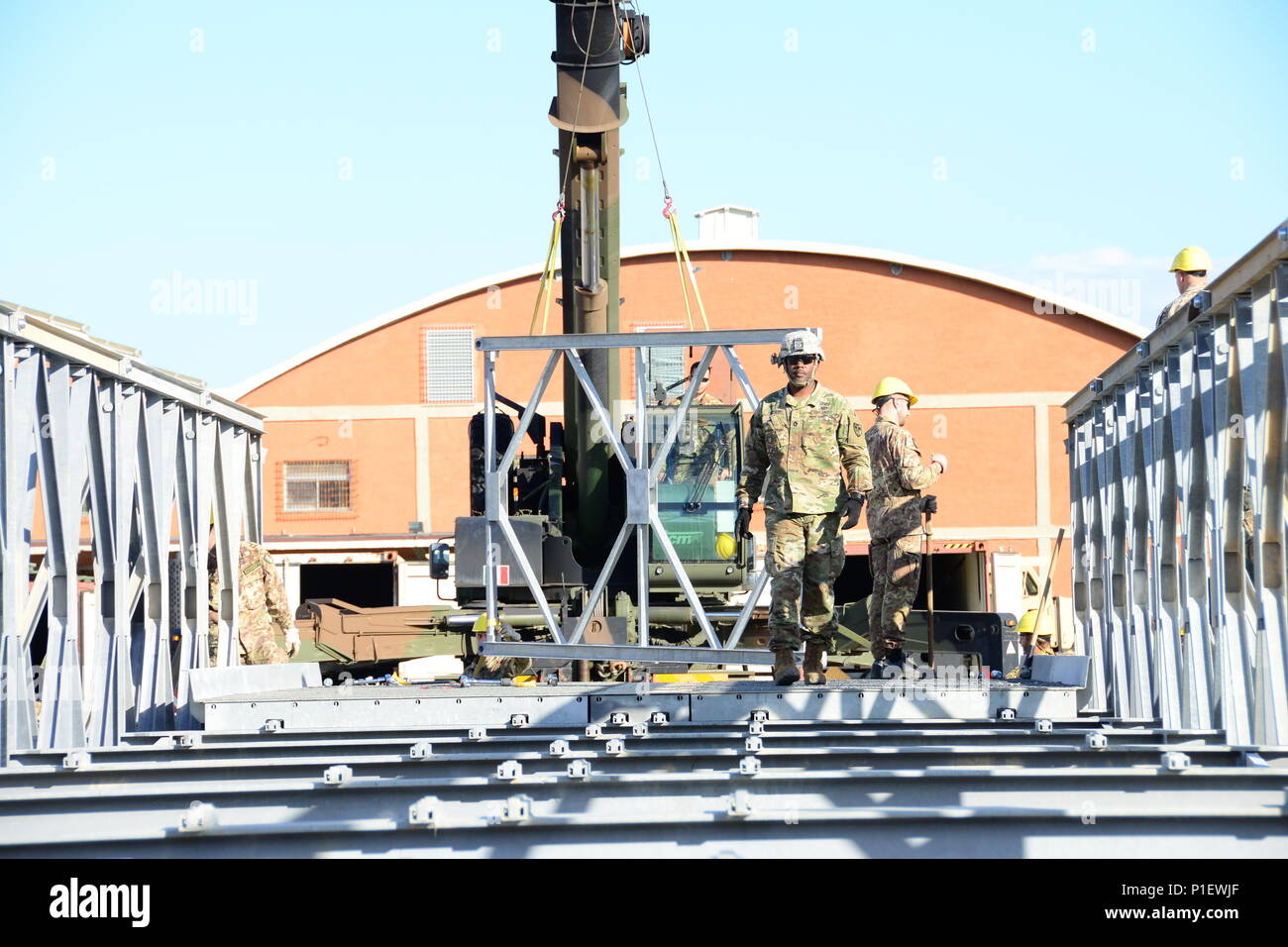 U.S. Army paratroopers assigned to the 173rd Airborne Brigade, 54th ...