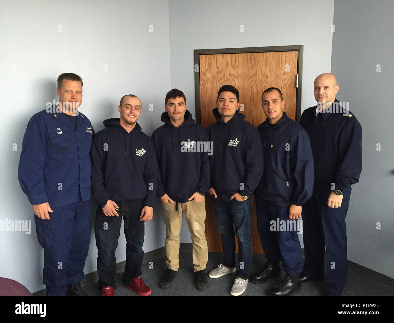 Chief Petty Officer Adam Kane, Petty Officer 1st Class Josh Lucio and ...