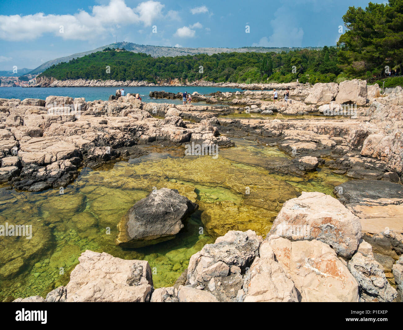 Coast of the island of lokrum hi-res stock photography and images - Alamy