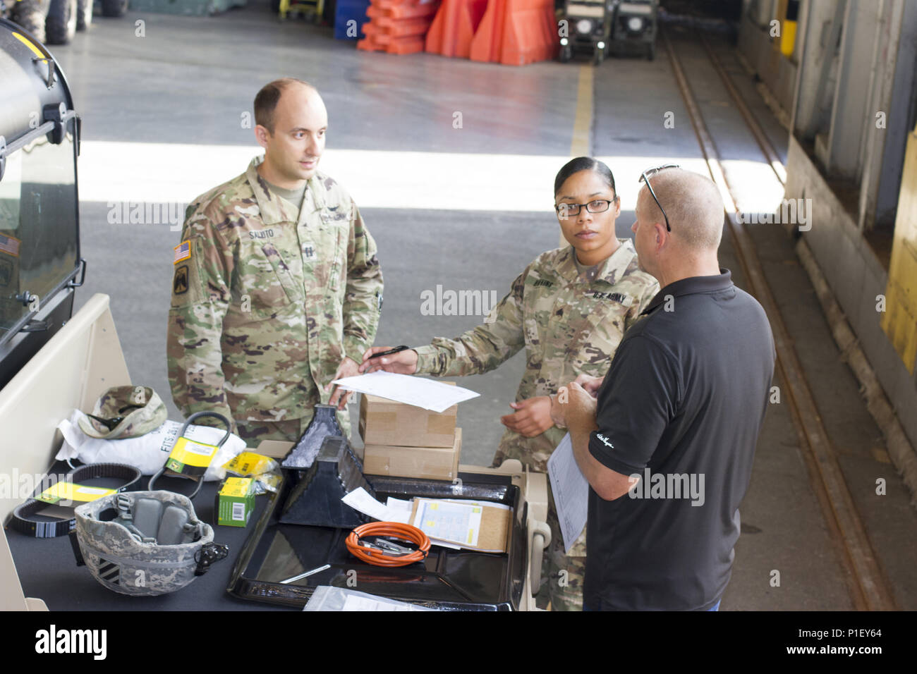 The 3rd Combat Aviation Brigade receives the new Aviation Light Utility ...