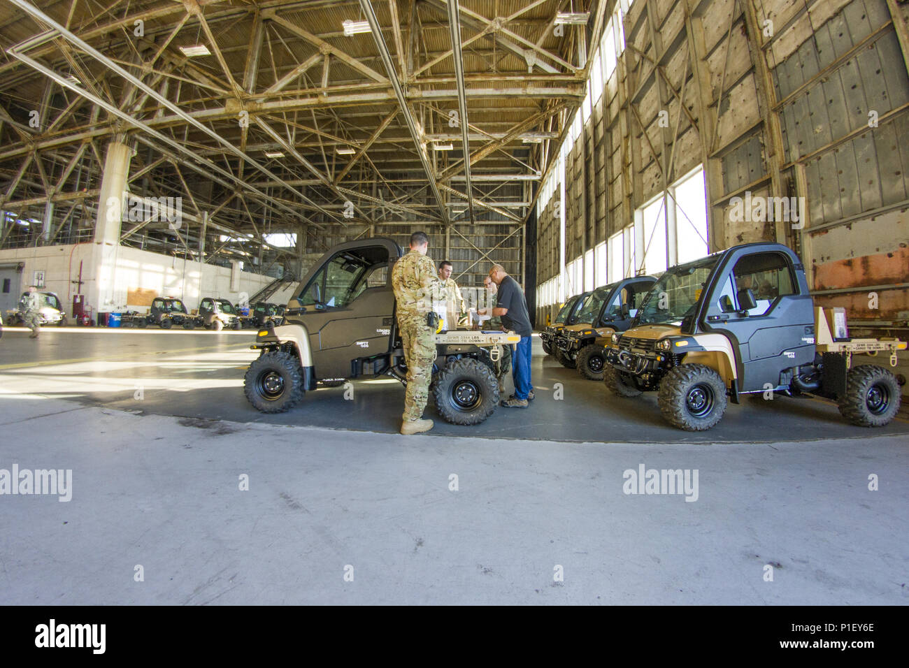 The 3rd Combat Aviation Brigade receives the new Aviation Light Utility ...