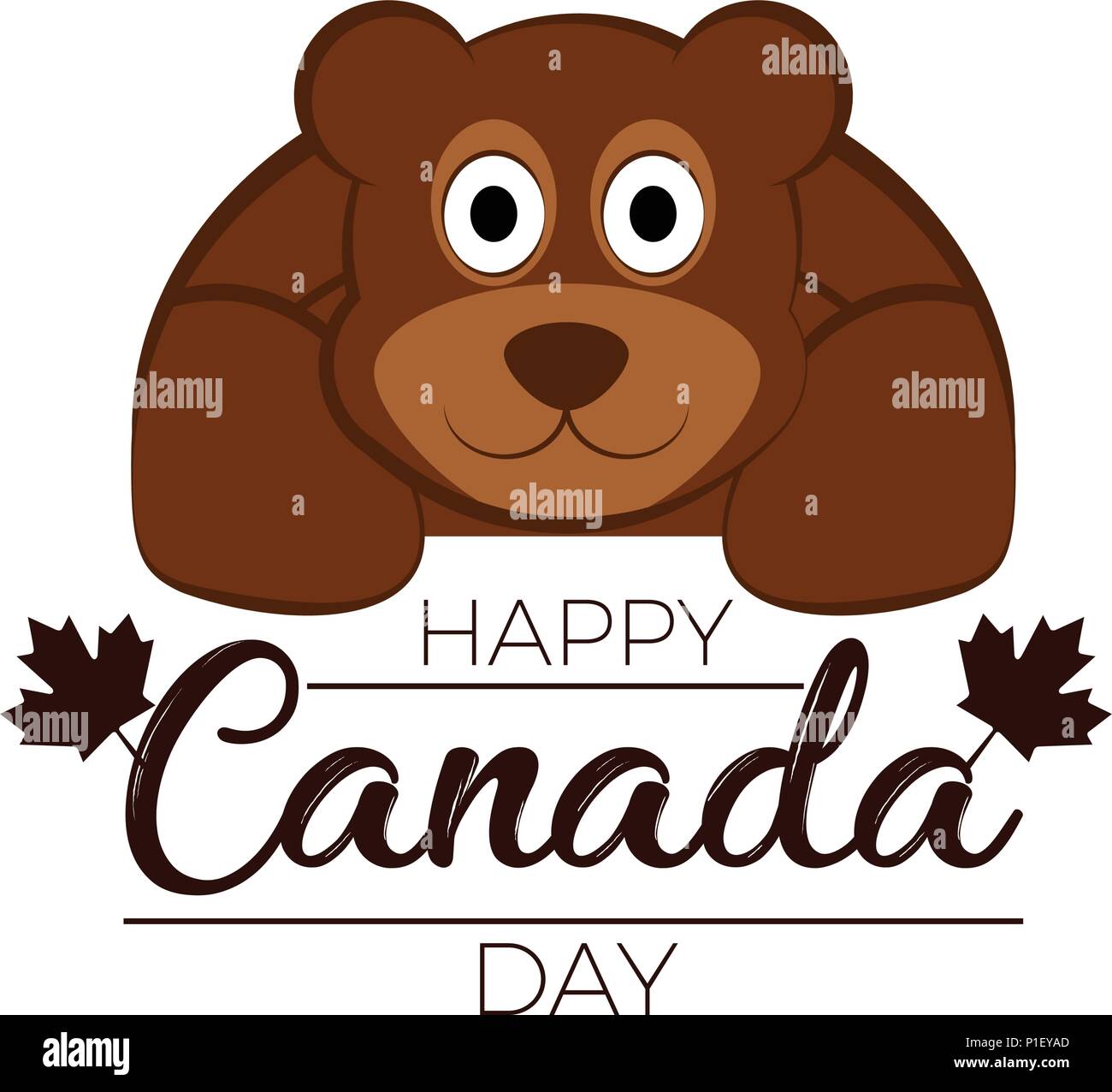 Mammal canada Stock Vector Images - Alamy