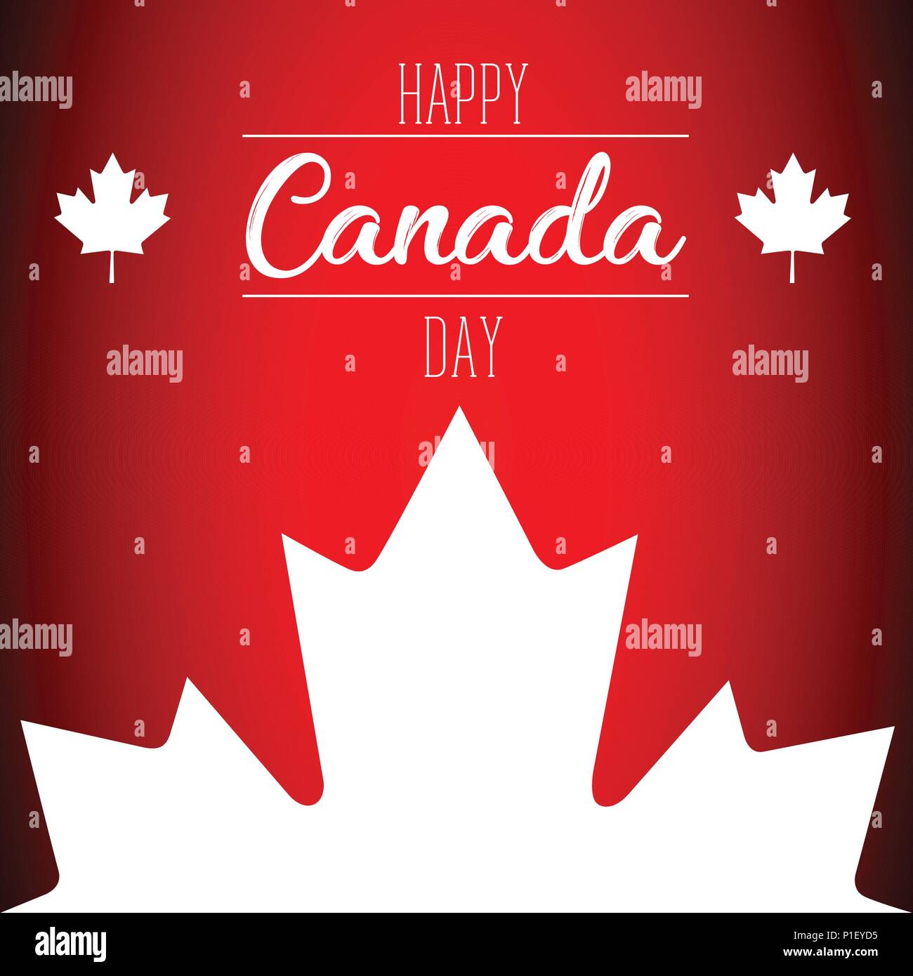 Canada day clip art hi-res stock photography and images - Alamy
