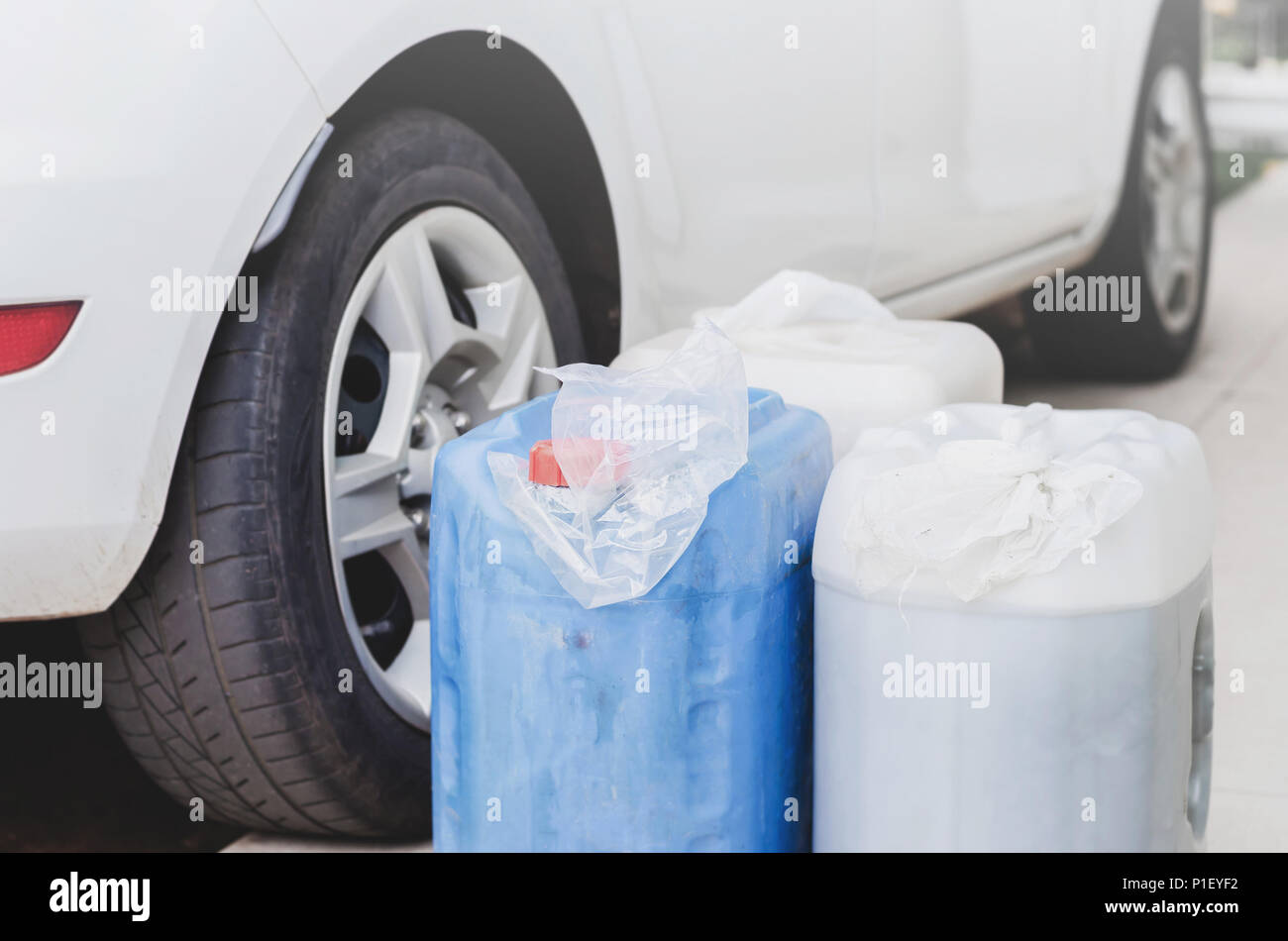 Plastic tankage hi-res stock photography and images - Alamy