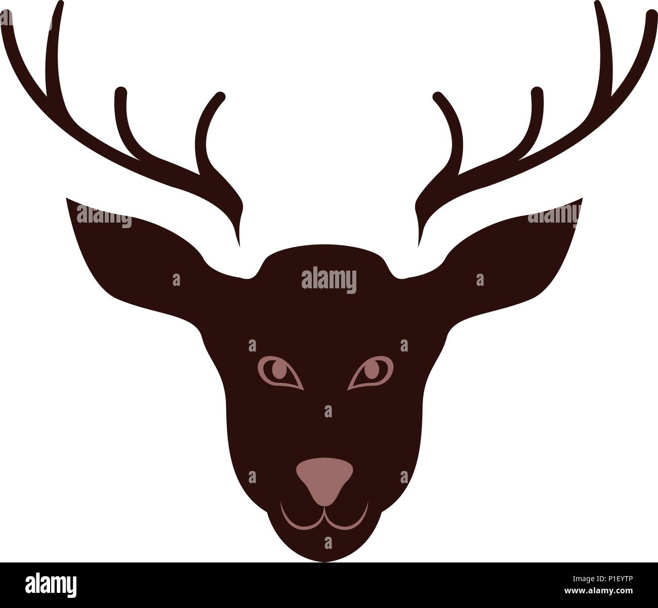 Isolated abstract moose avatar Stock Vector Image & Art - Alamy