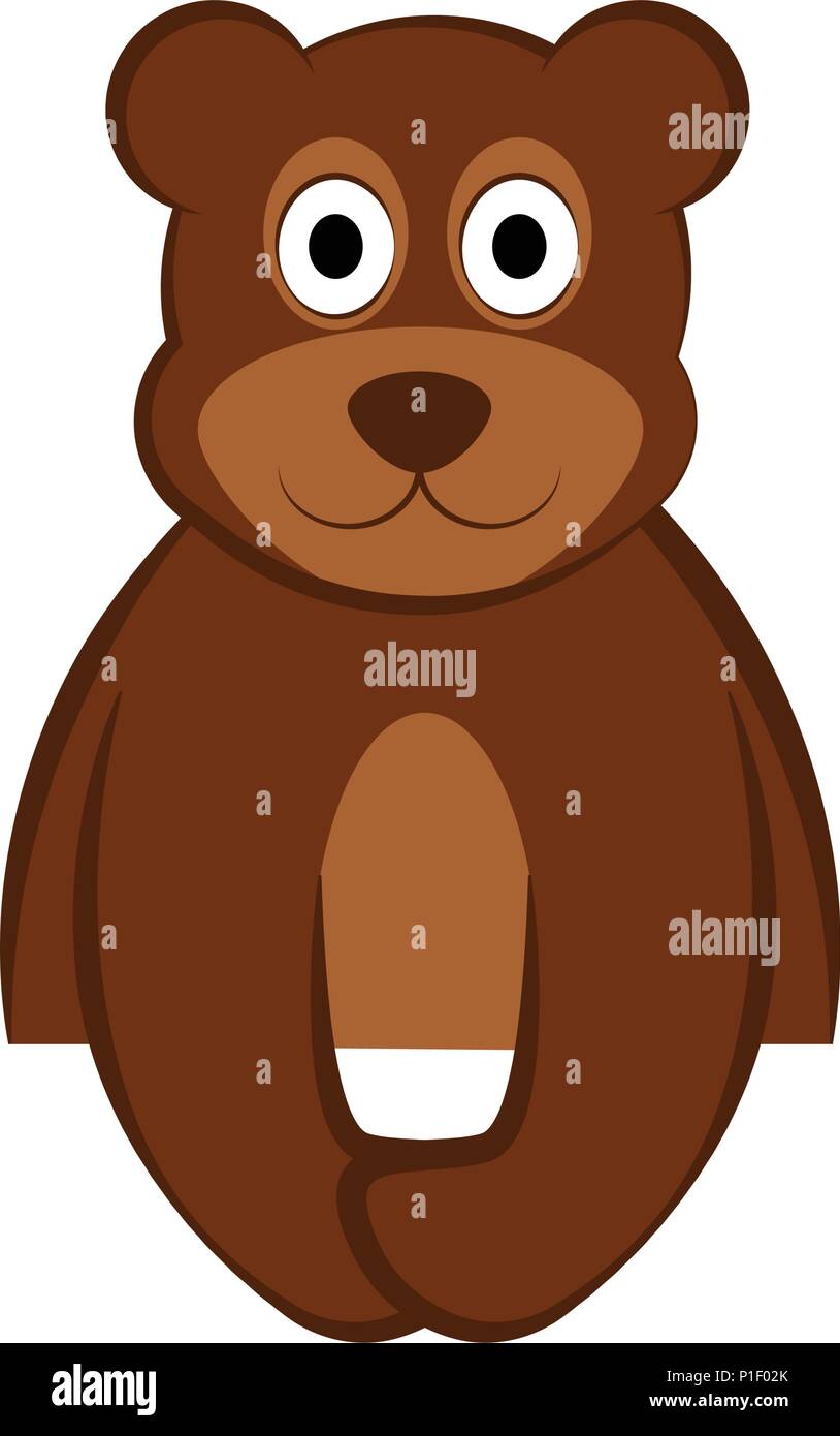 Happy bear icon Stock Vector Image & Art - Alamy