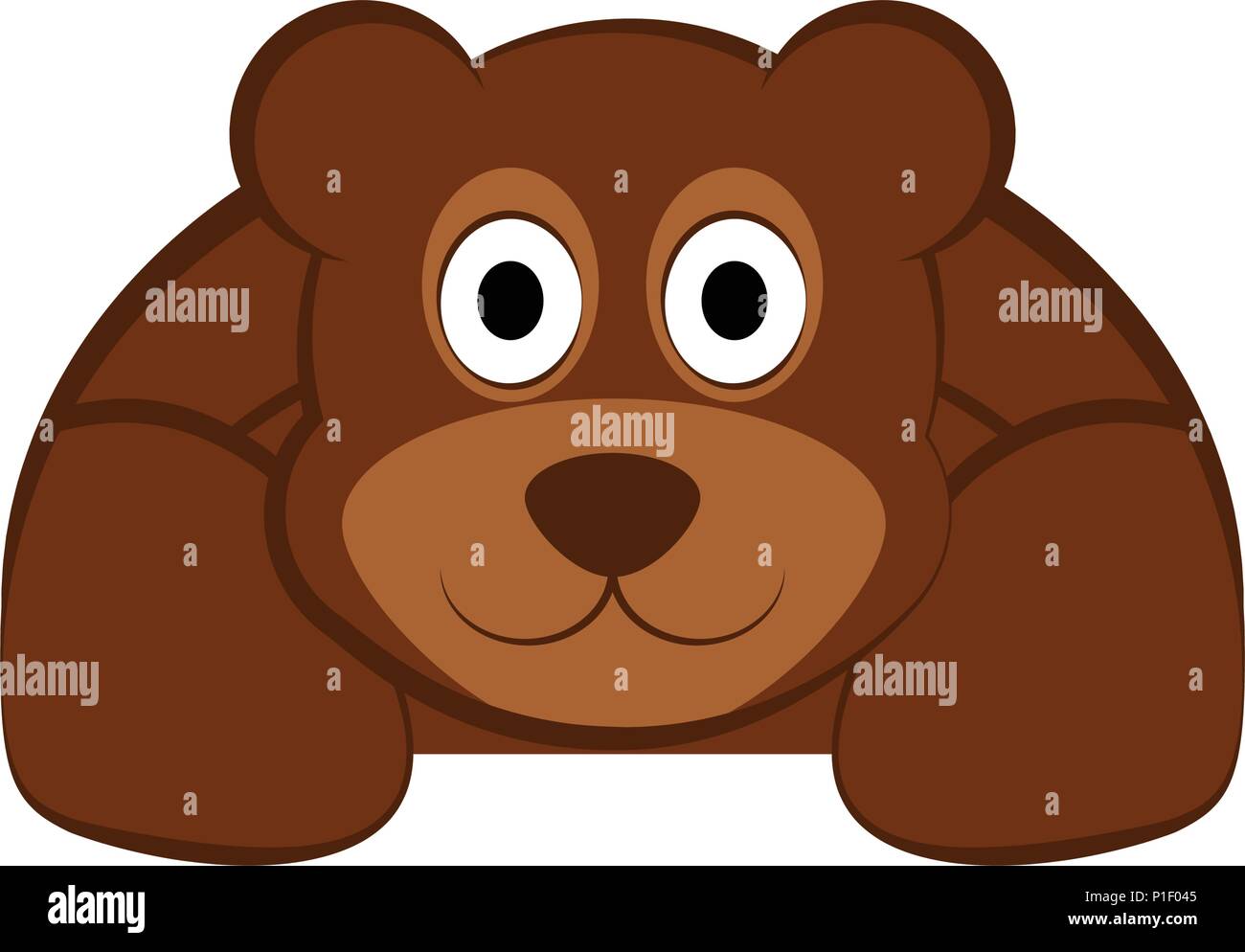 Happy bear icon Stock Vector Image & Art - Alamy