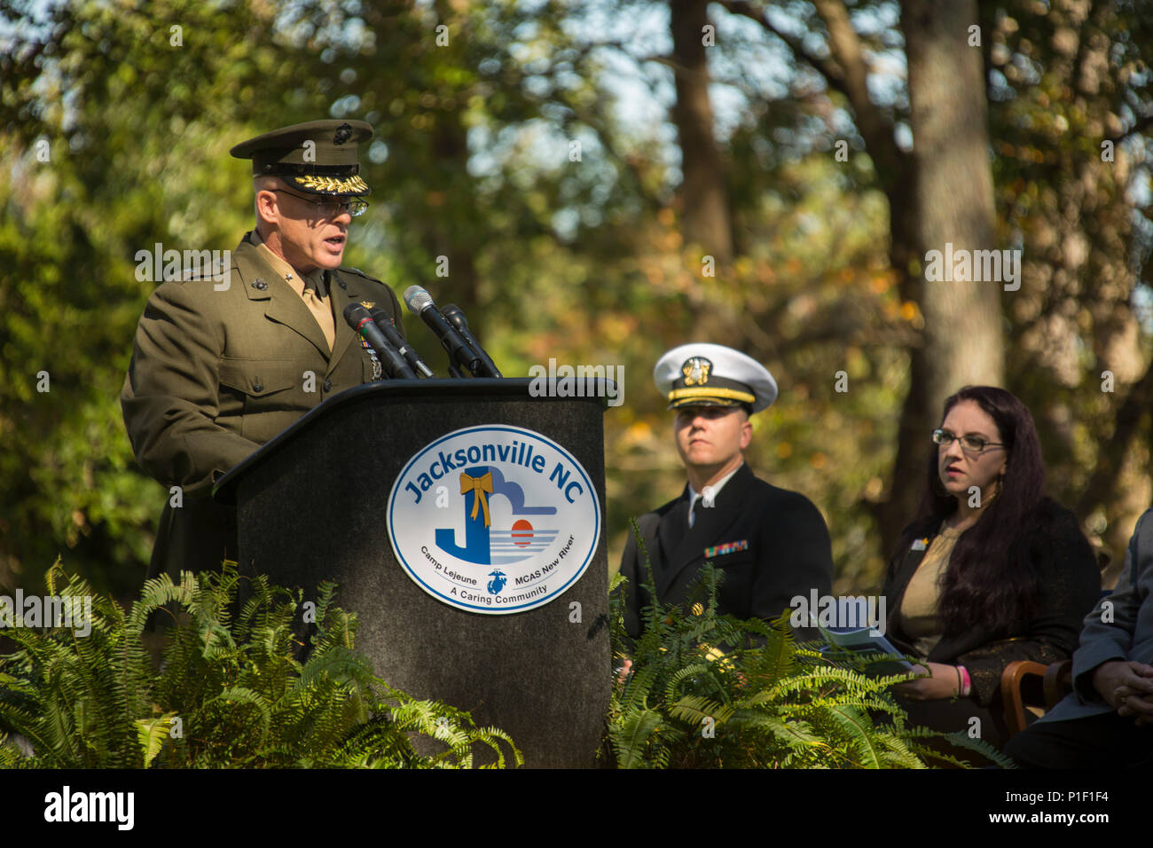 U.S. Marine Corps Brig. Gen. Thomas D. Weidley, commanding general ...