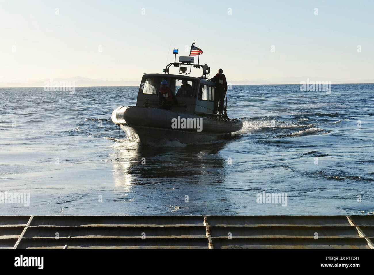 161022-N-VD165-012 PACIFIC OCEAN (Oct. 22, 2016) An 11-meter rigid hull ...