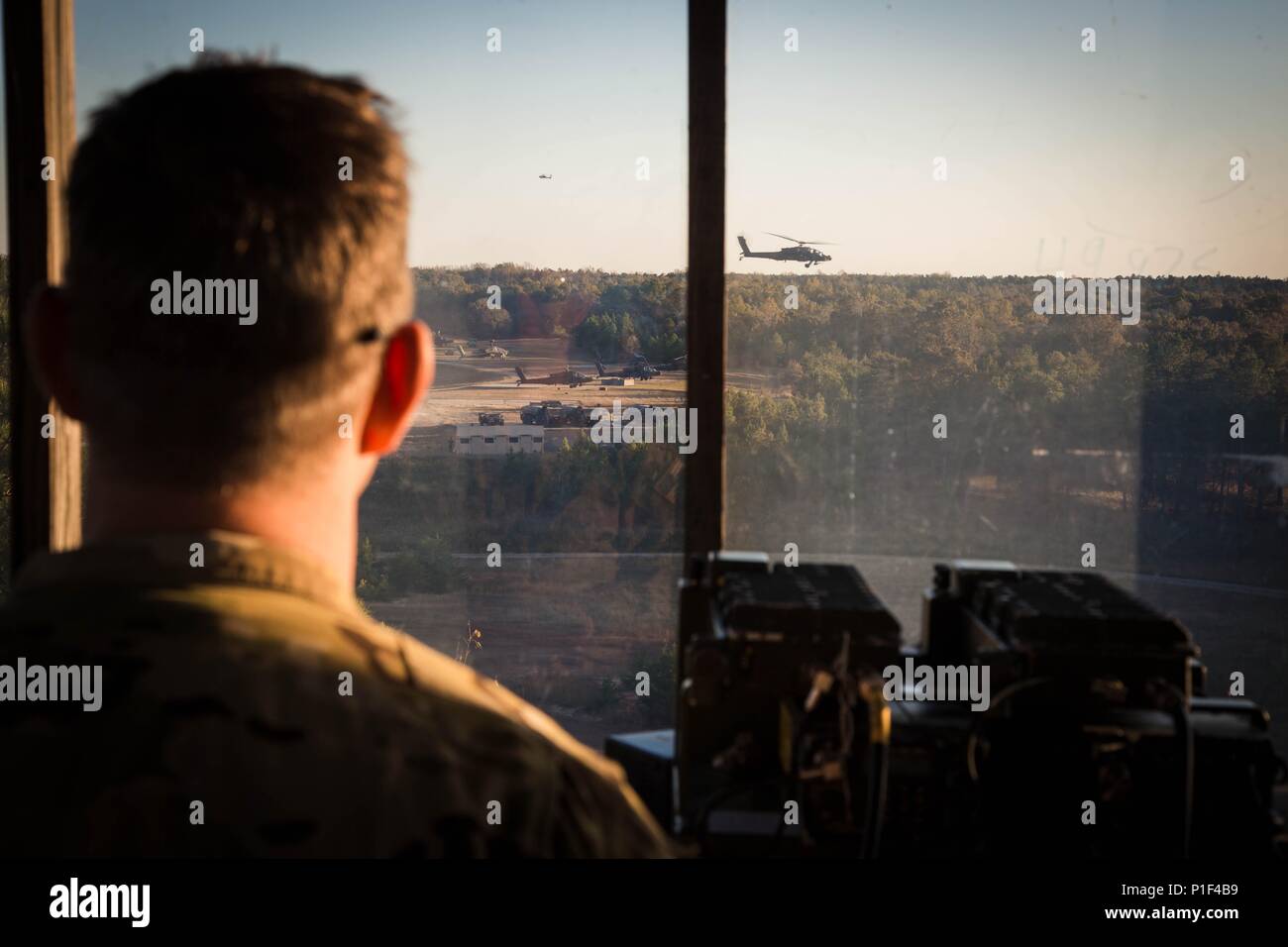 A soldier from 1st Attack Reconnaissance Battalion, 82nd Combat ...