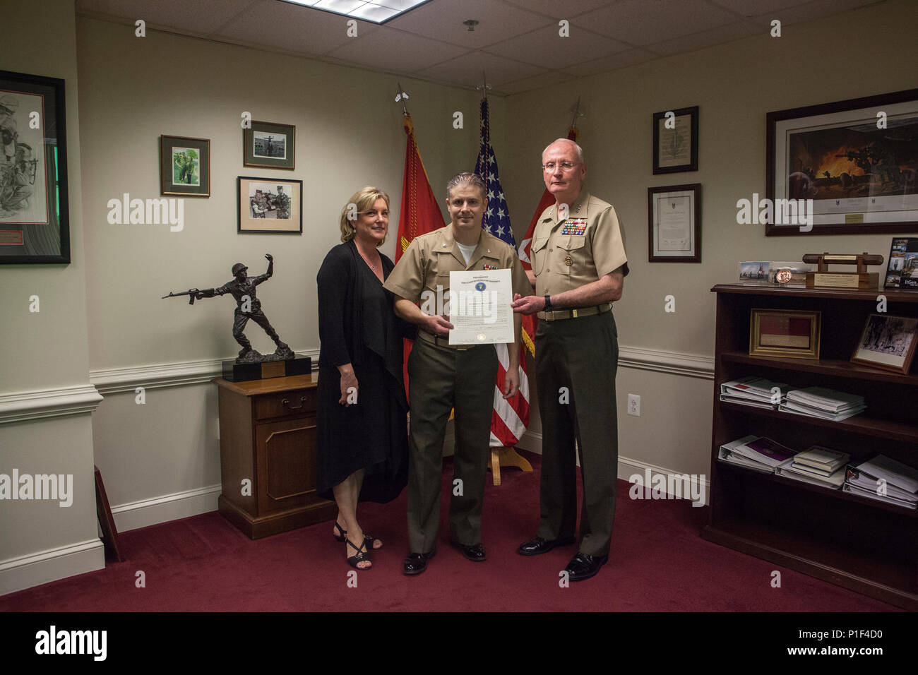 U.S. Marine Corps Lt.Col. John Cisco, operations chief, Director of ...