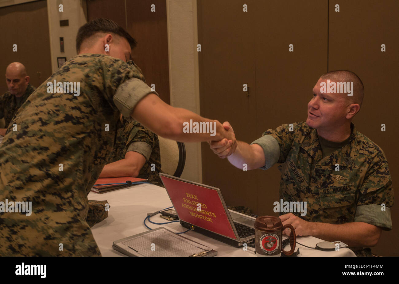 Manpower management enlisted assignments hi-res stock photography and ...