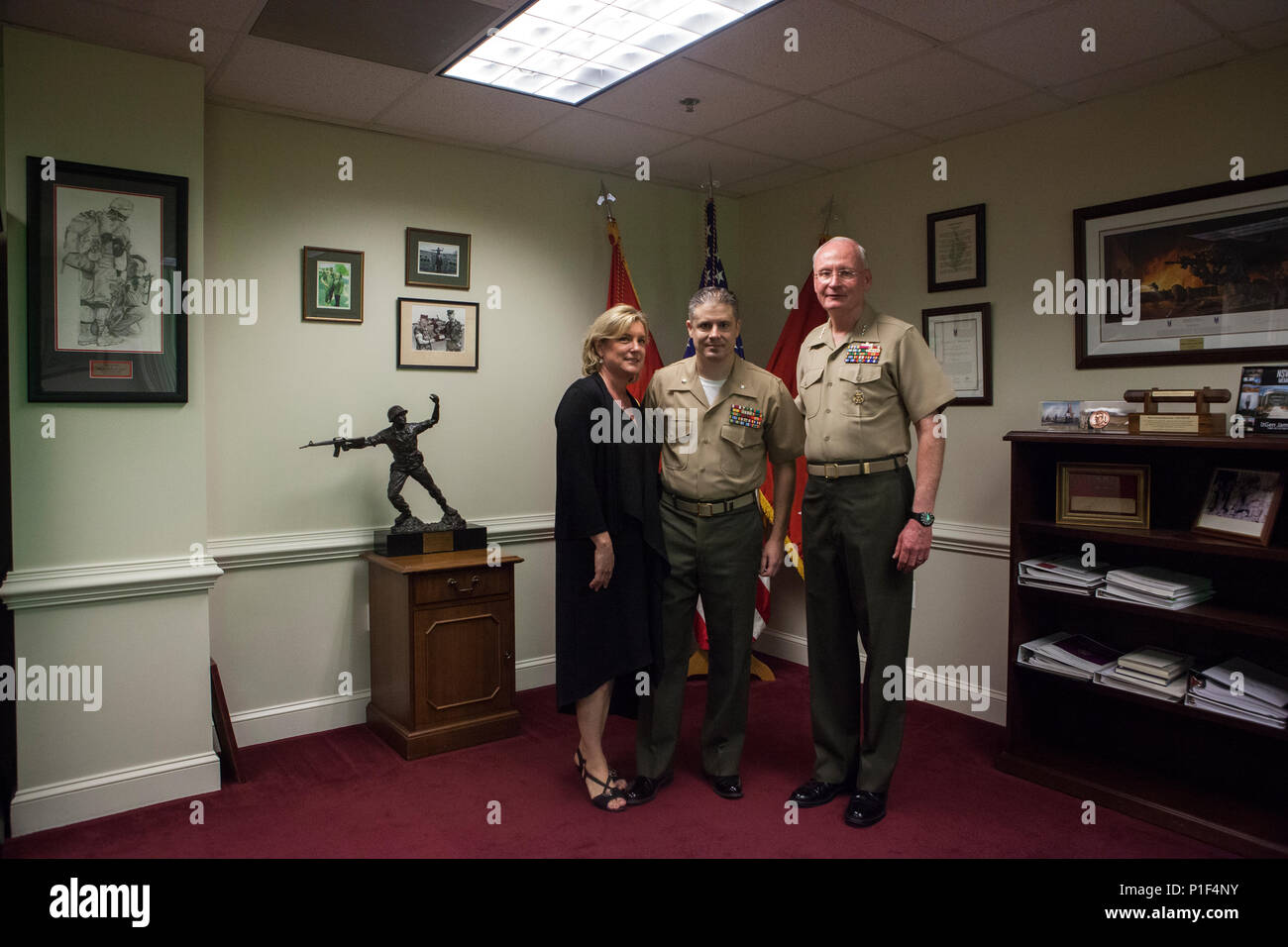 U.S. Marine Corps Lt.Col. John Cisco, operations chief, Director of ...