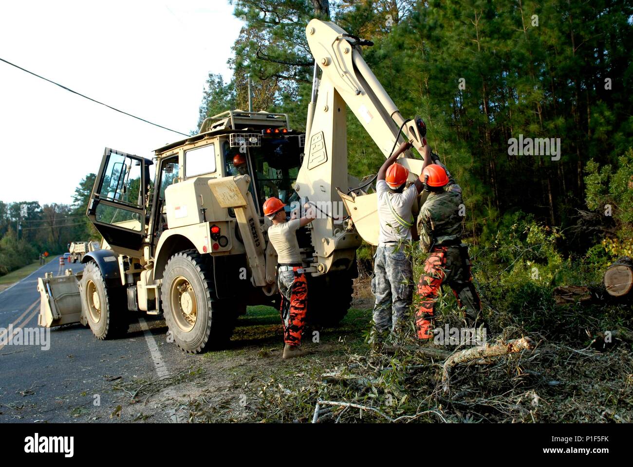Tree hauled away hi-res stock photography and images - Alamy