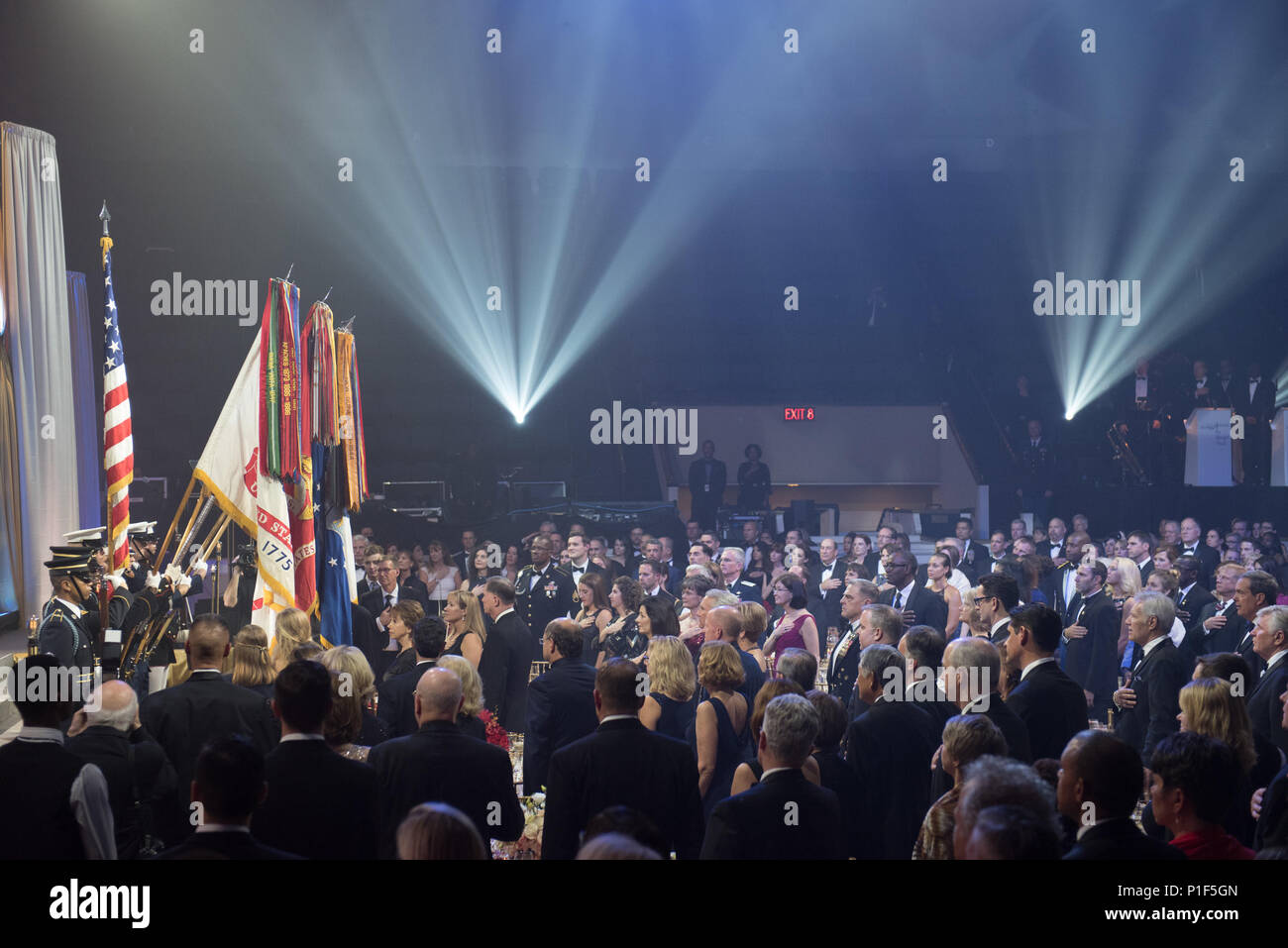 A Military District of Washington Joint Armed Forces Color Guard ...