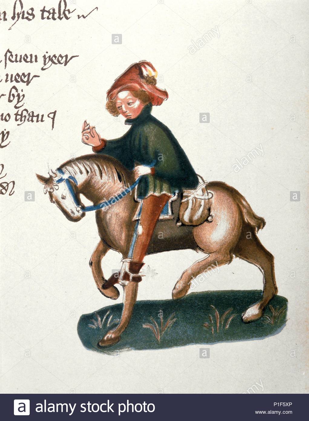 Ellesmere Manuscript Stock Photos & Ellesmere Manuscript Stock Images ...