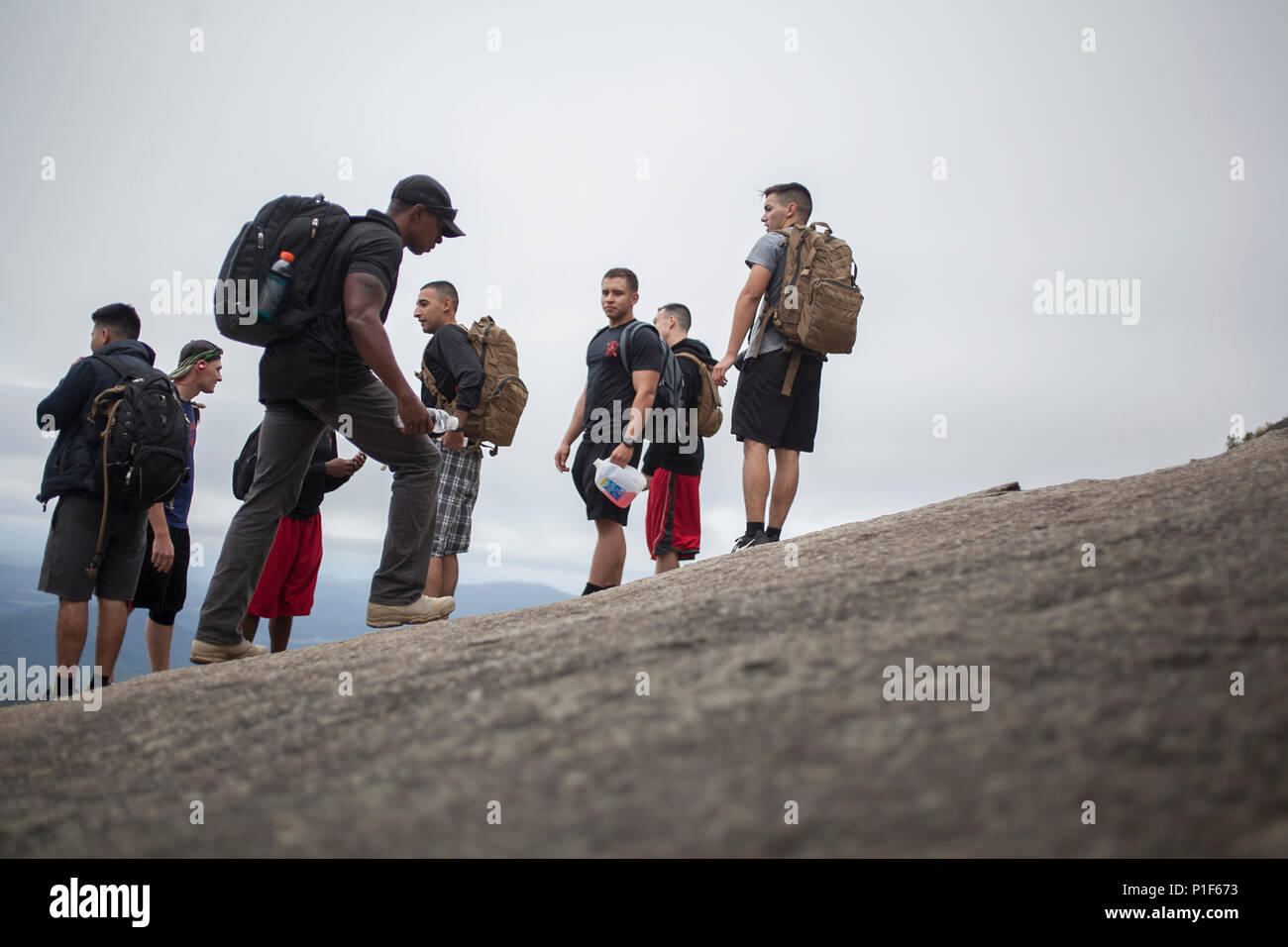 U.S. Marine Corps Staff Sgt. Reginald Berry, with The Basic School ...