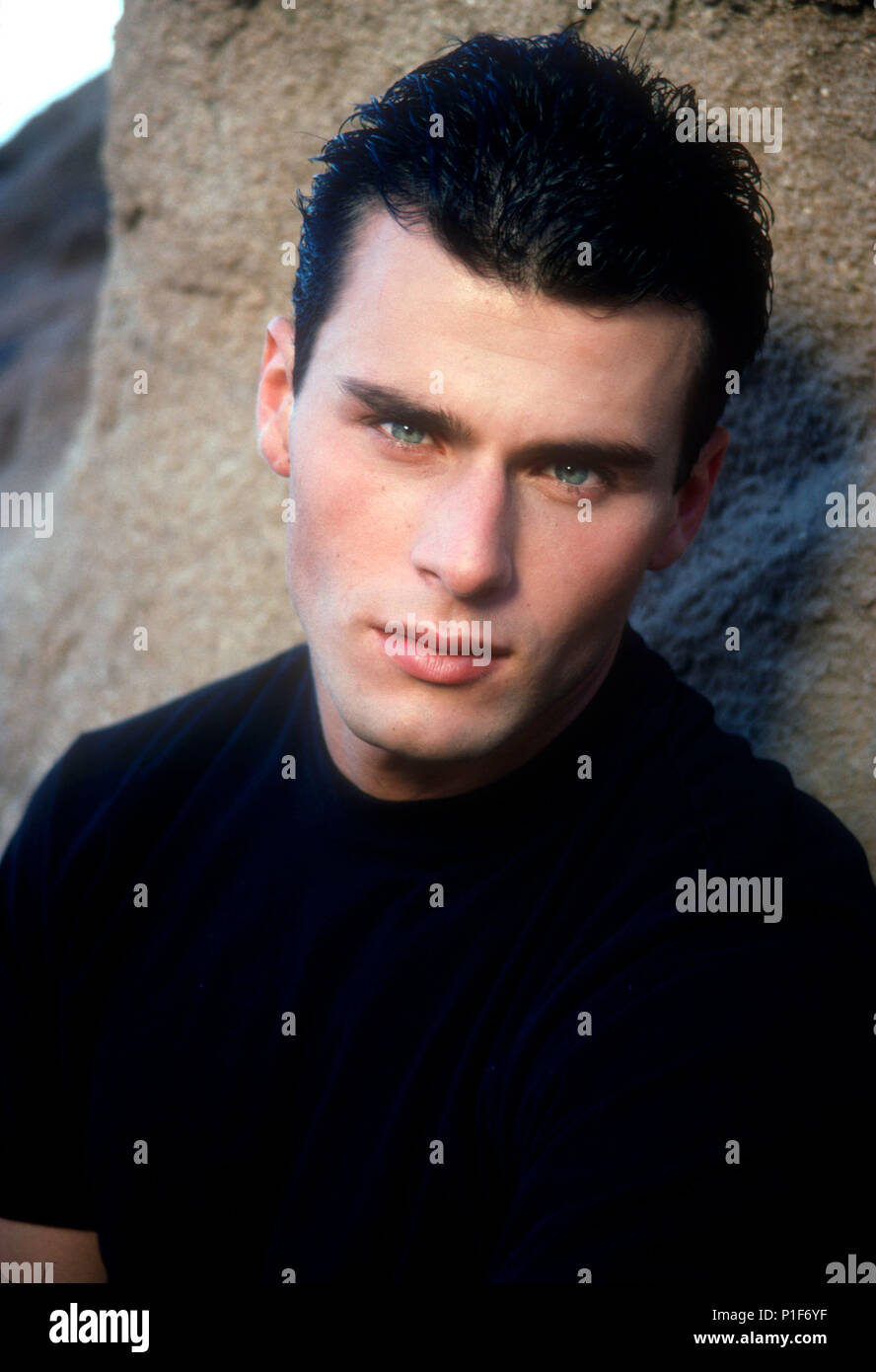 MOJAVE, CA - OCTOBER 5: (EXCLUSIVE) Actor/model Peter Simec poses ...