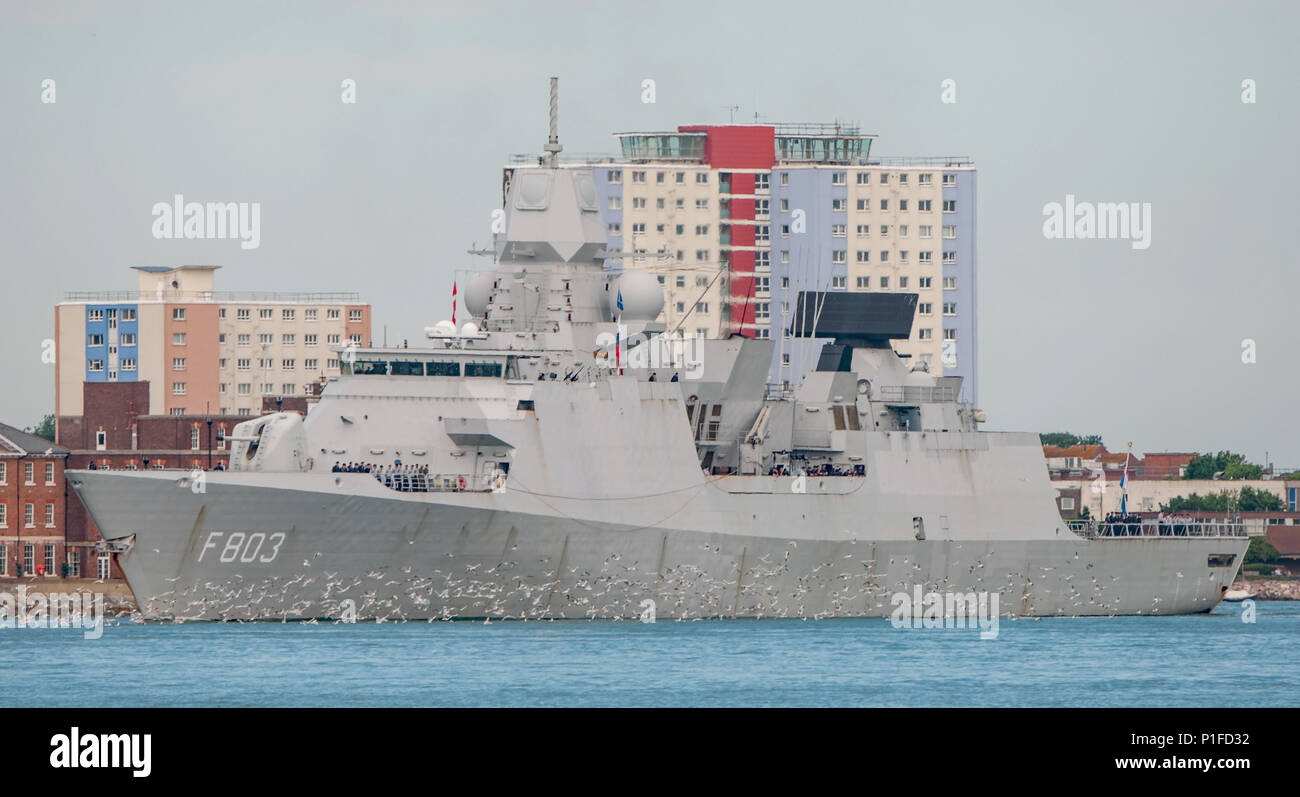 Hnlms tromp frigate royal netherlands hi-res stock photography and ...