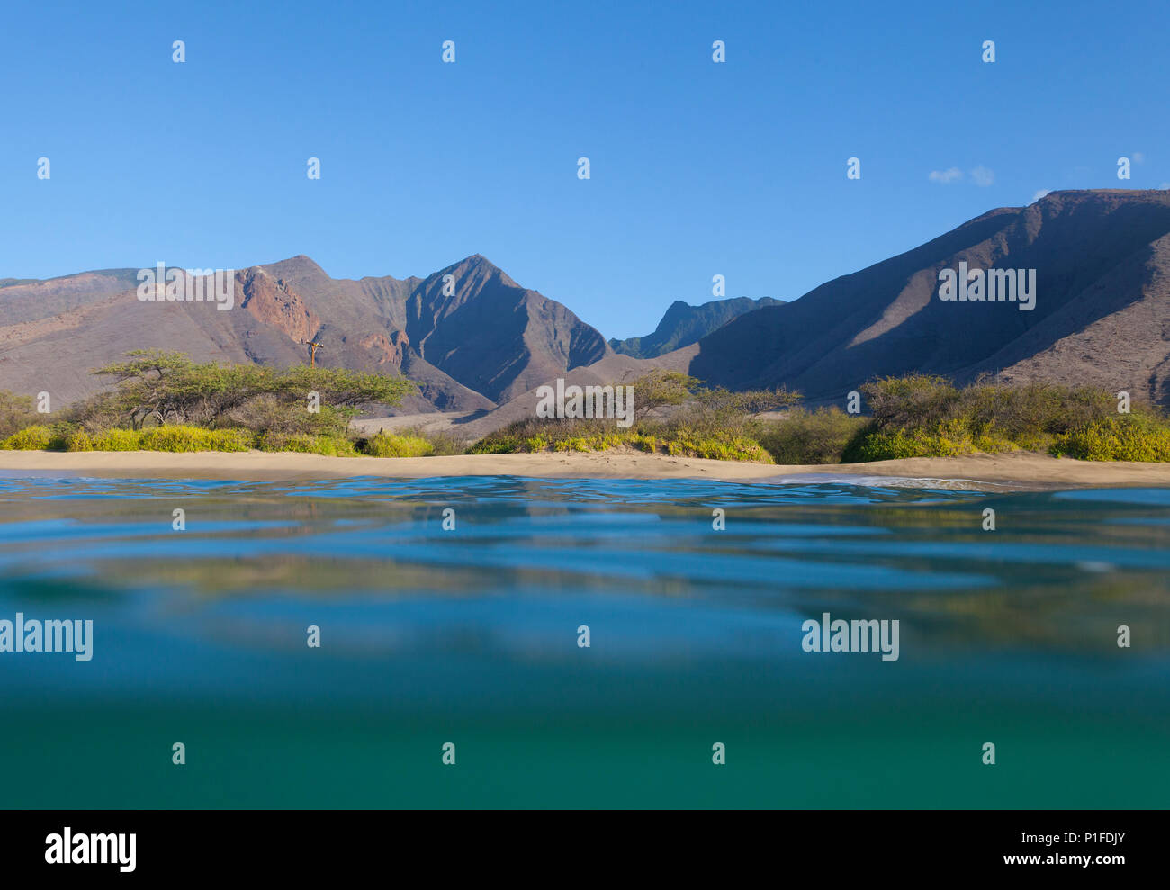 Ukumehame, Maui, Hawaii Stock Photo - Alamy