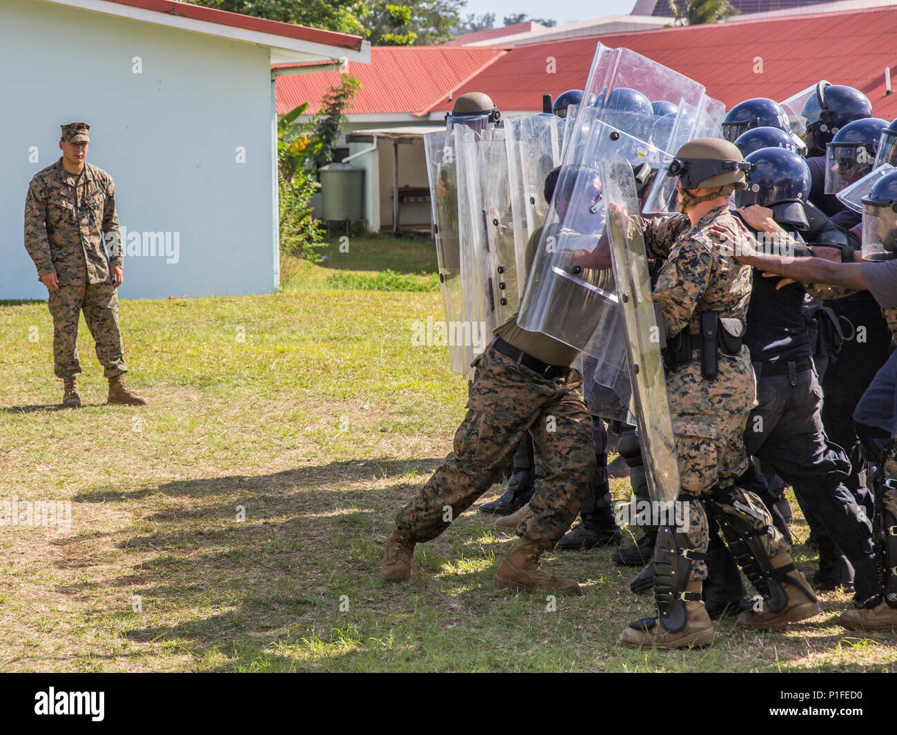 U.S. Marine Sgt. Rangy Rivera, criminal investigator with Law ...