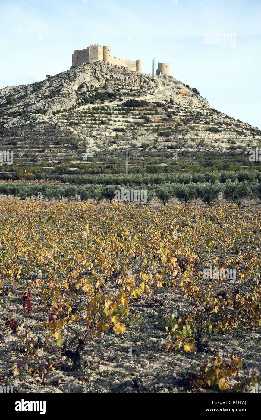 Castalla castle hi-res stock photography and images - Alamy