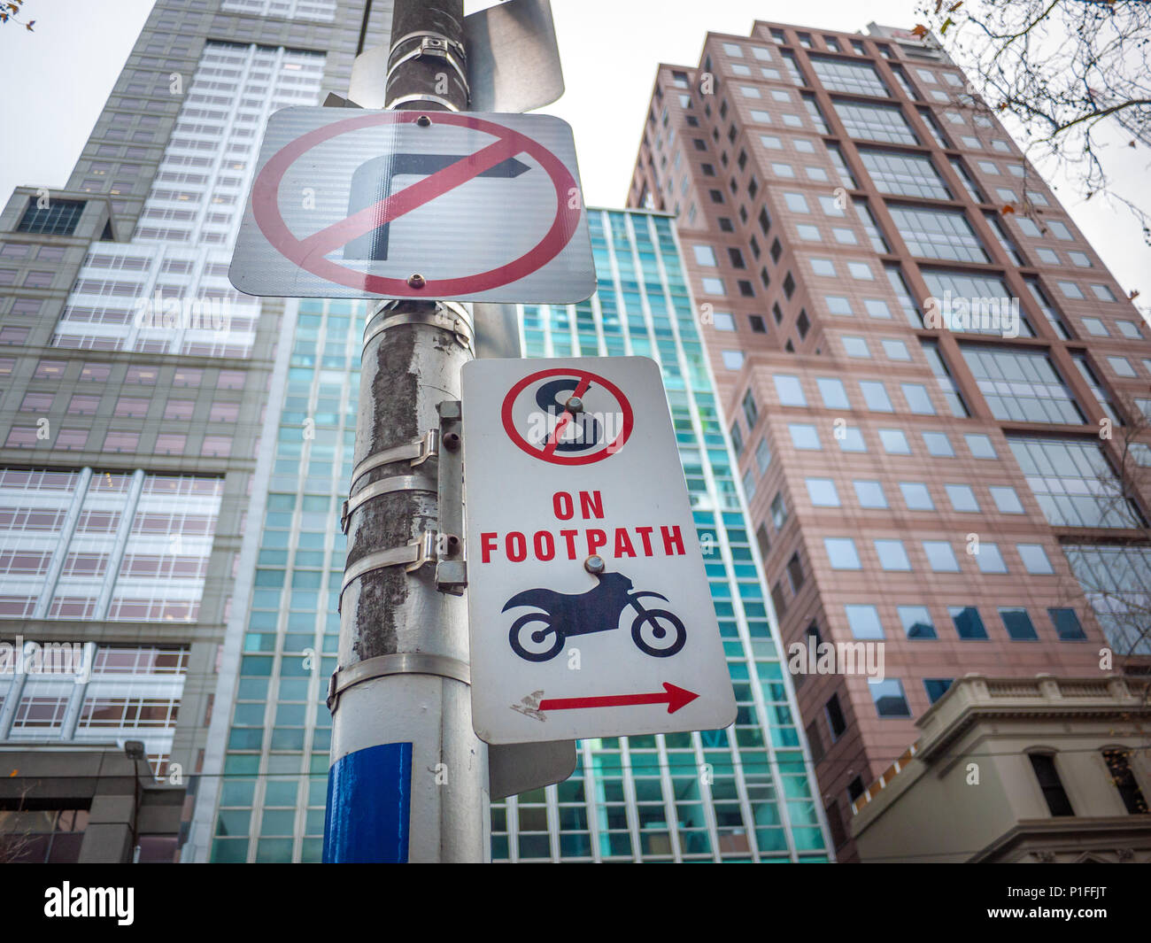 No Motorcycles Sign High Resolution Stock Photography and Images - Alamy